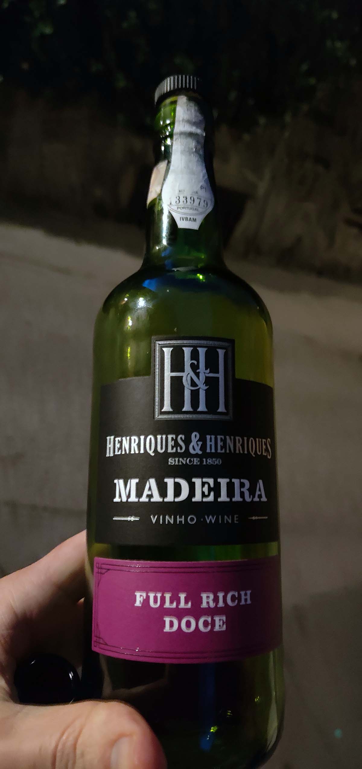 Henriques & Henriques Madeira Full Rich Doce Review And Tasting Notes ...
